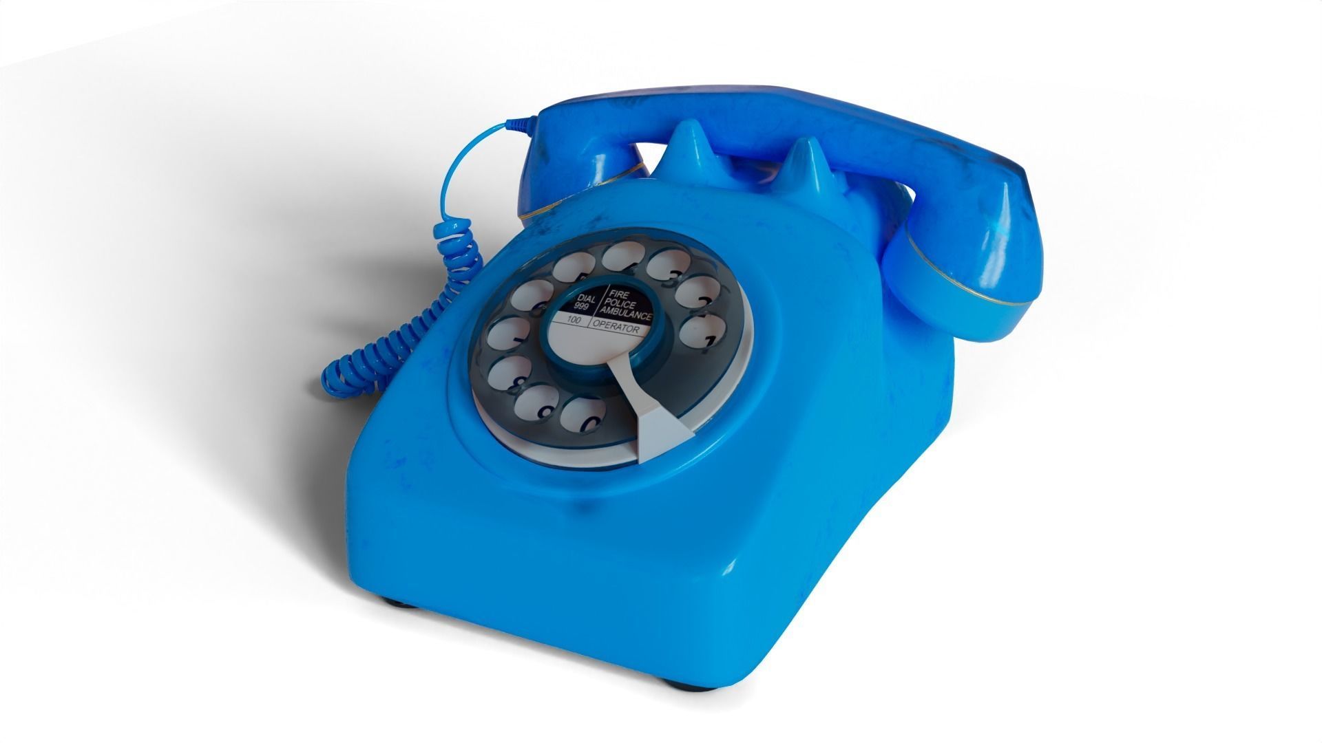 Dial Telephone 3D model | CGTrader