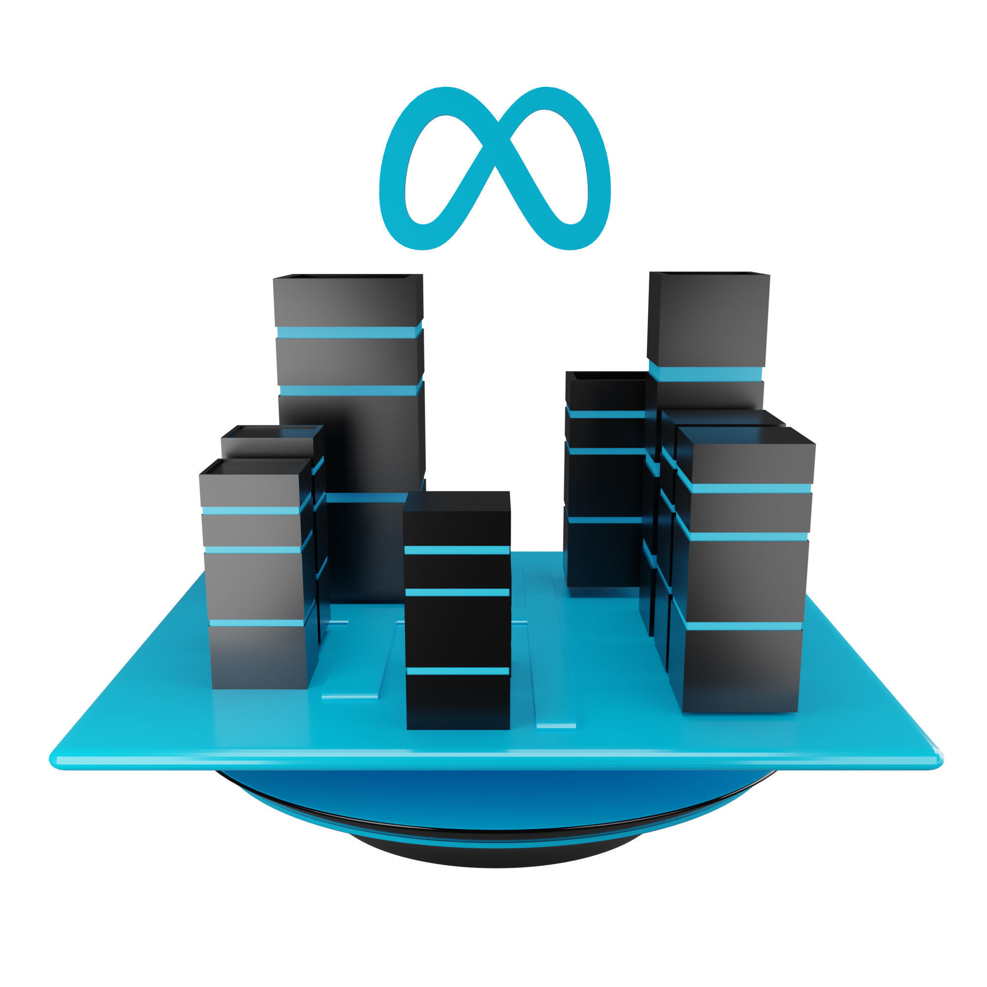 3D model Metaverse Icon Pack 3D Model VR / AR / low-poly | CGTrader