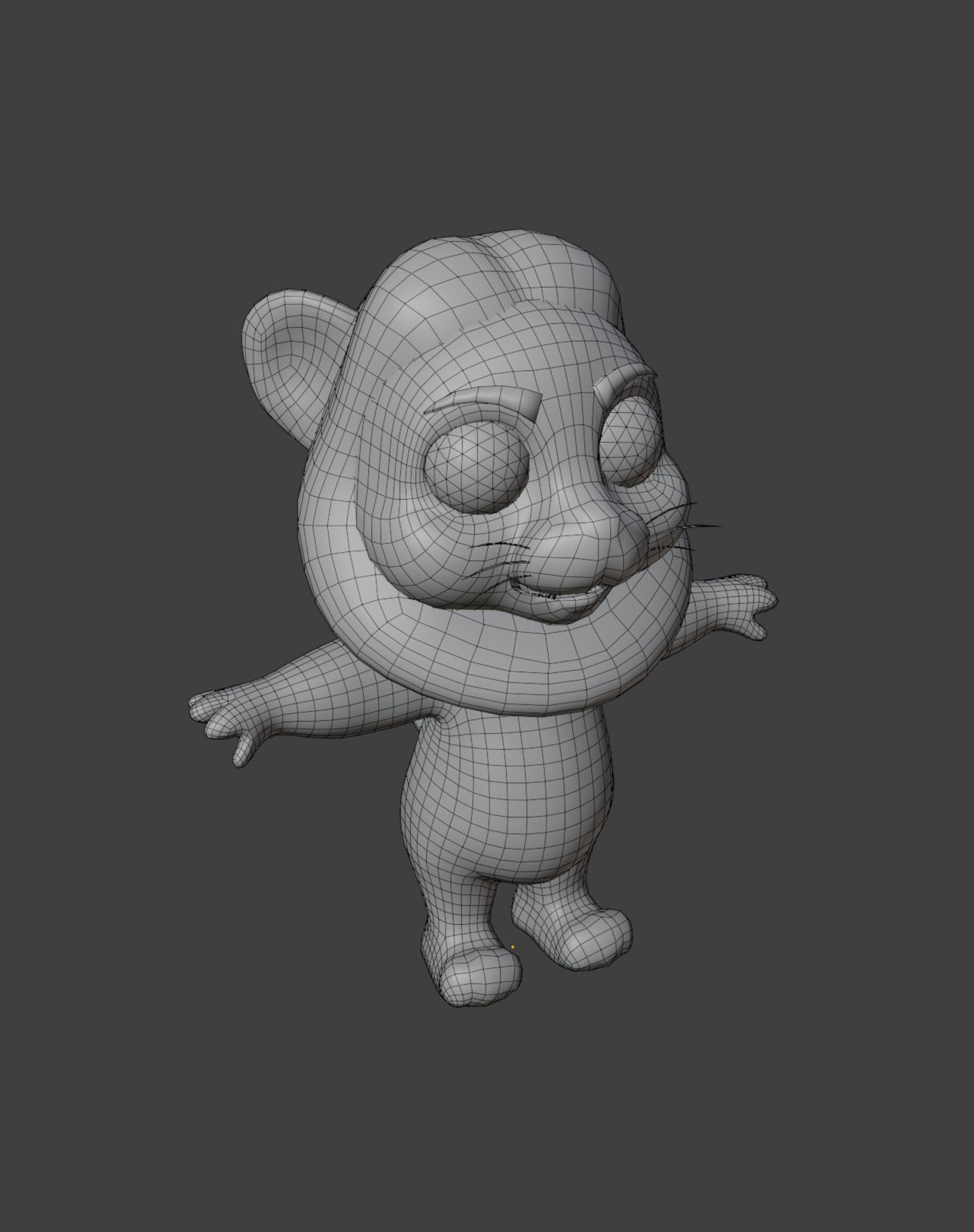 3D model Cartoon Animals Rigged Base Mesh 10 Models Pack Vol 1 VR / AR ...