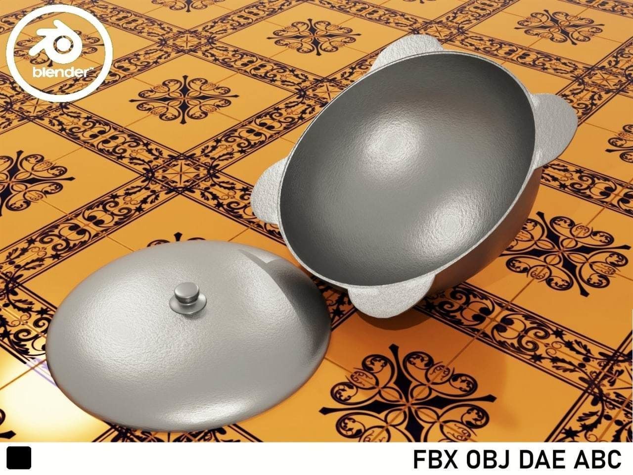 Pot Boiler 3D model | CGTrader