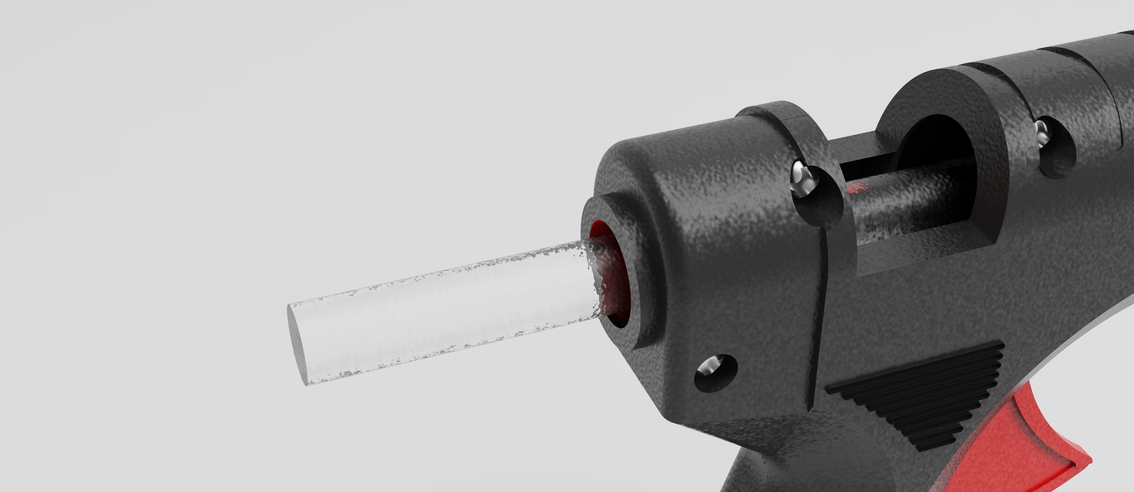 GLUN Glue Gun 3D model | CGTrader