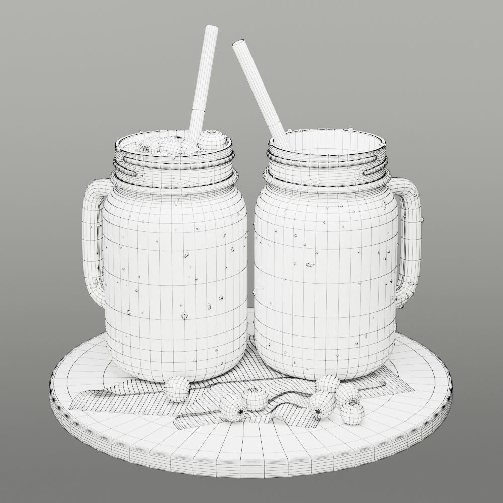 Lemonade 3D model | CGTrader