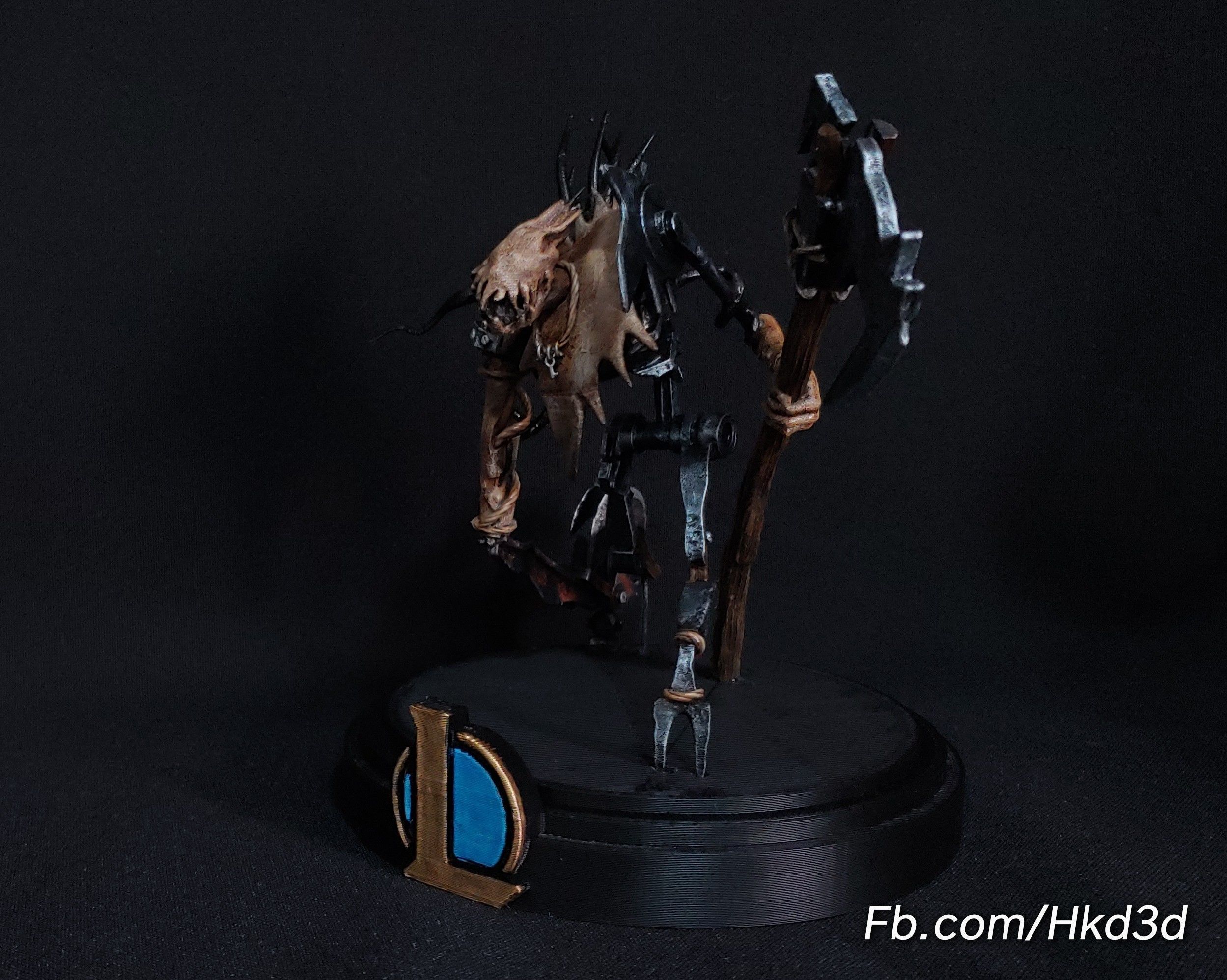 Fiddlesticks Fanart - League Of Legends 3D model 3D printable | CGTrader