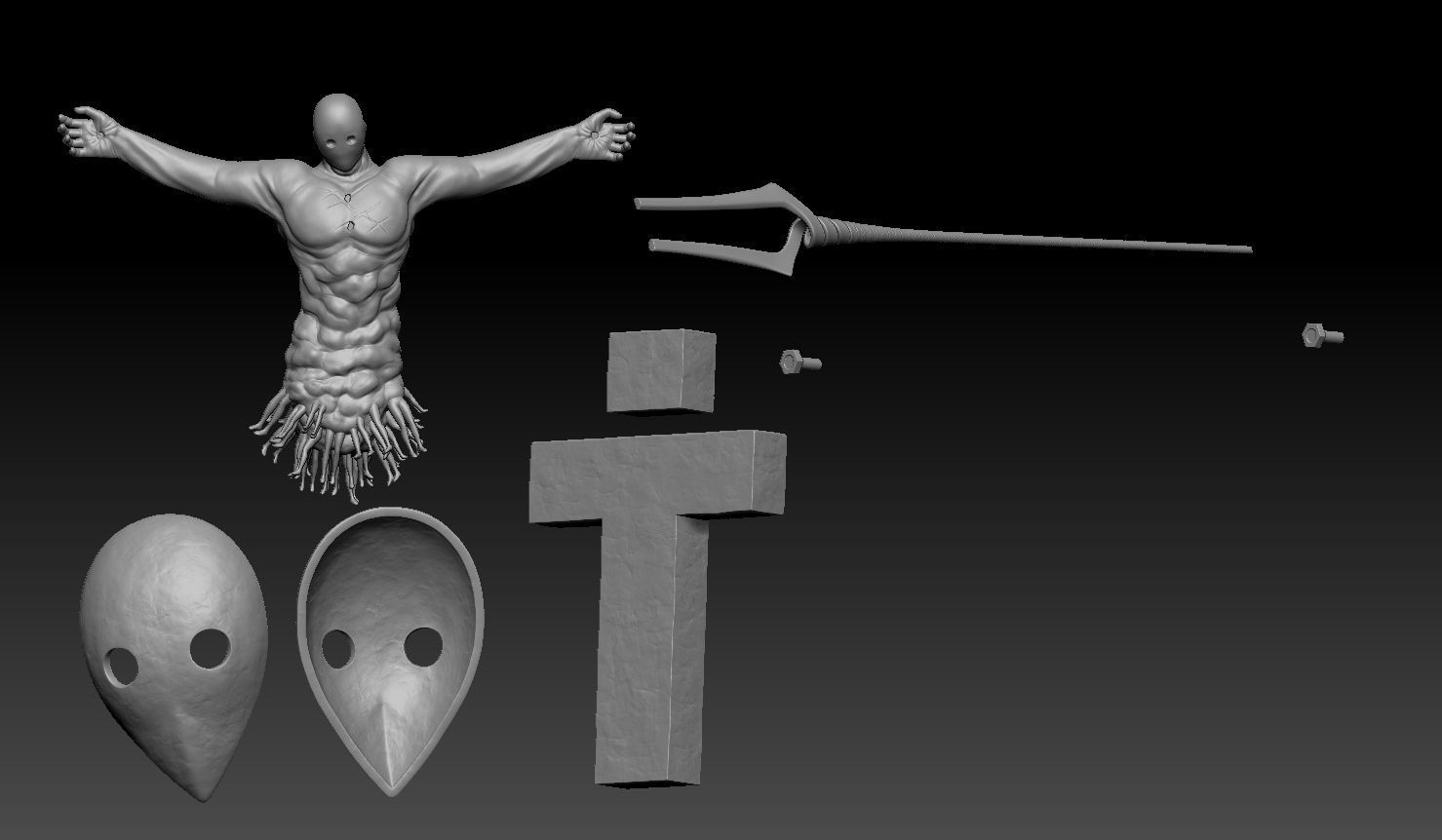 Lilith from Evangelion 3D model for printing 3D model 3D printable ...