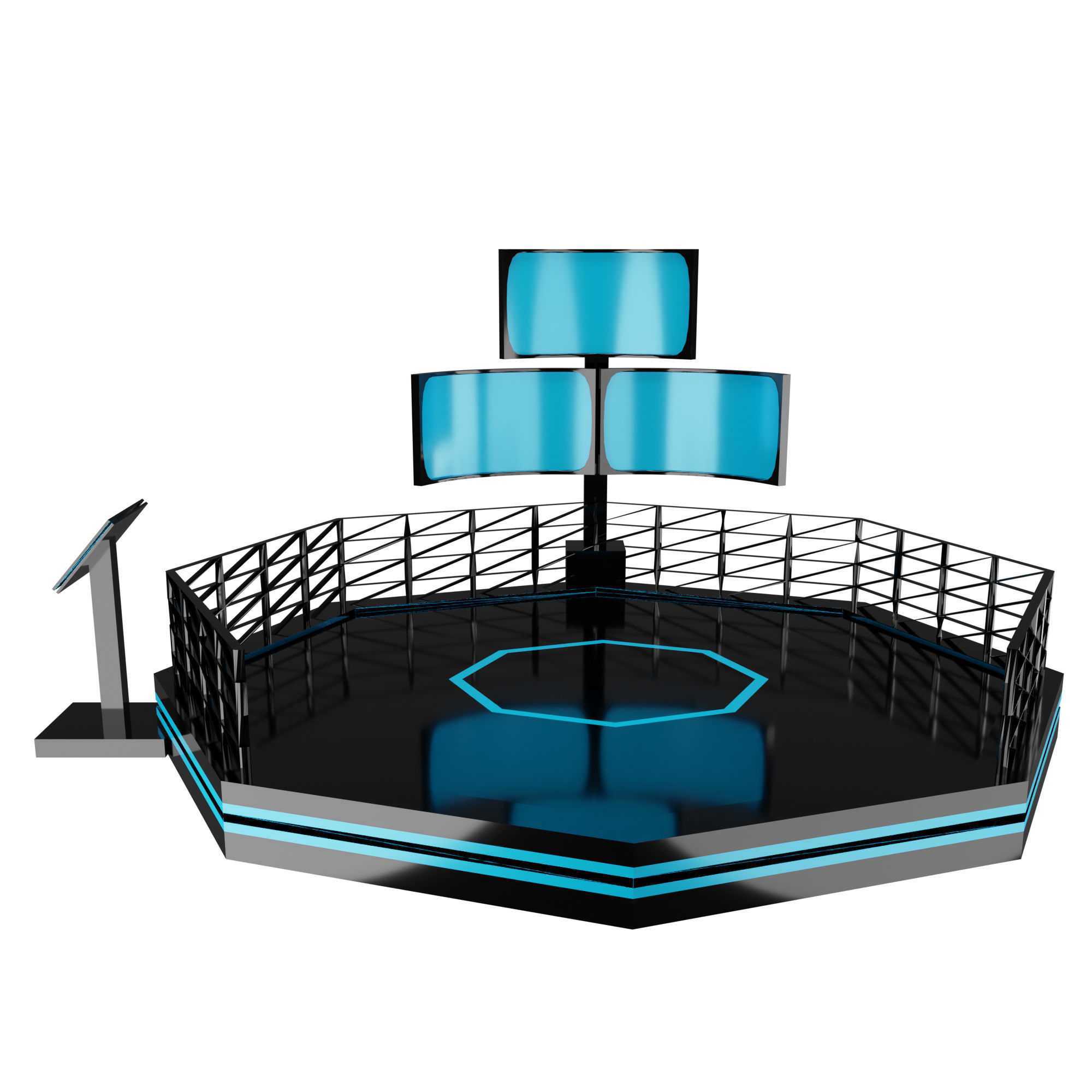 3D model Metaverse Vr Stage VR / AR / low-poly | CGTrader