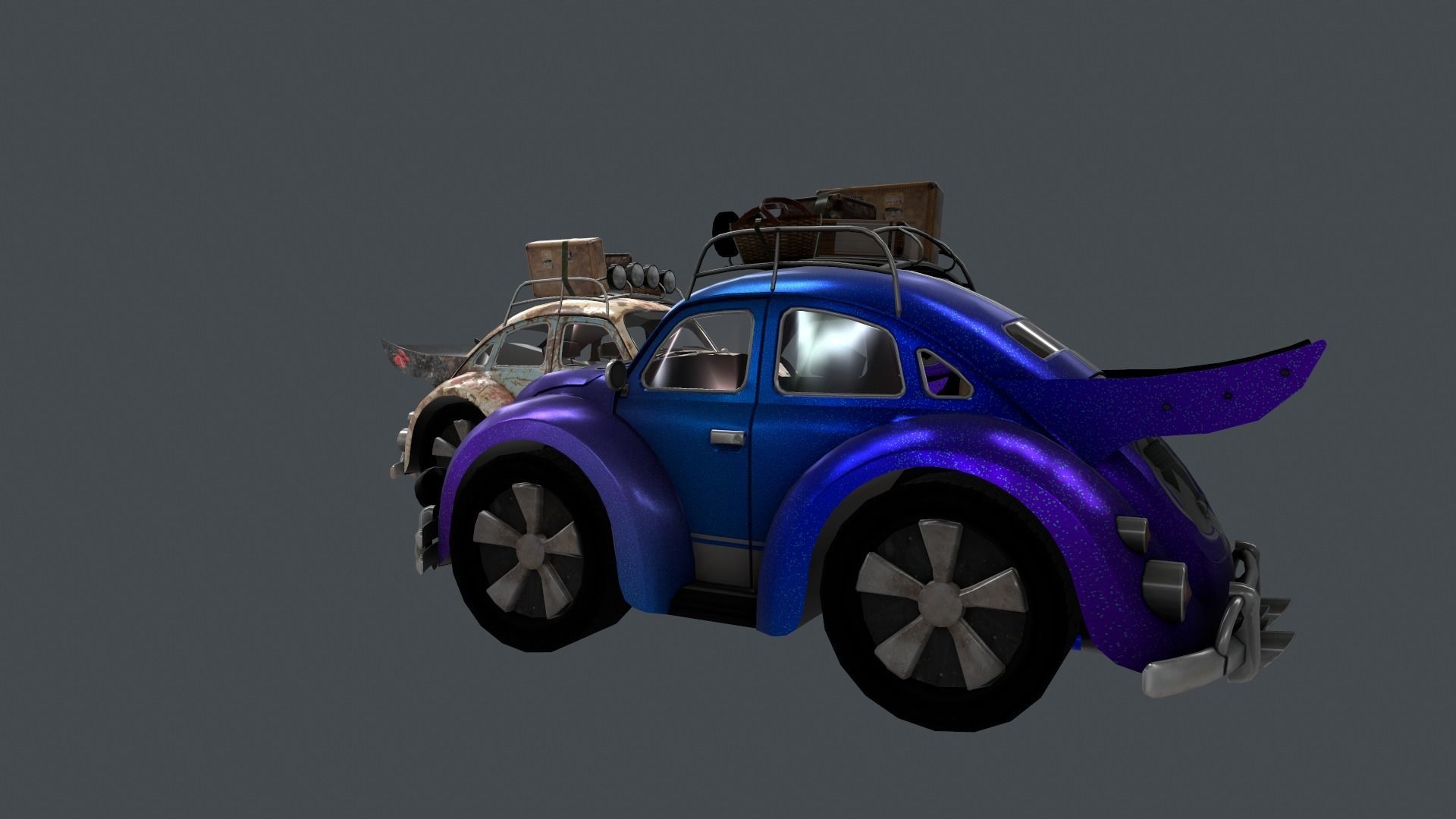 3D model Bugrat car VR / AR / low-poly | CGTrader