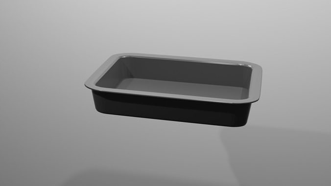 baking sheet 3D model | CGTrader