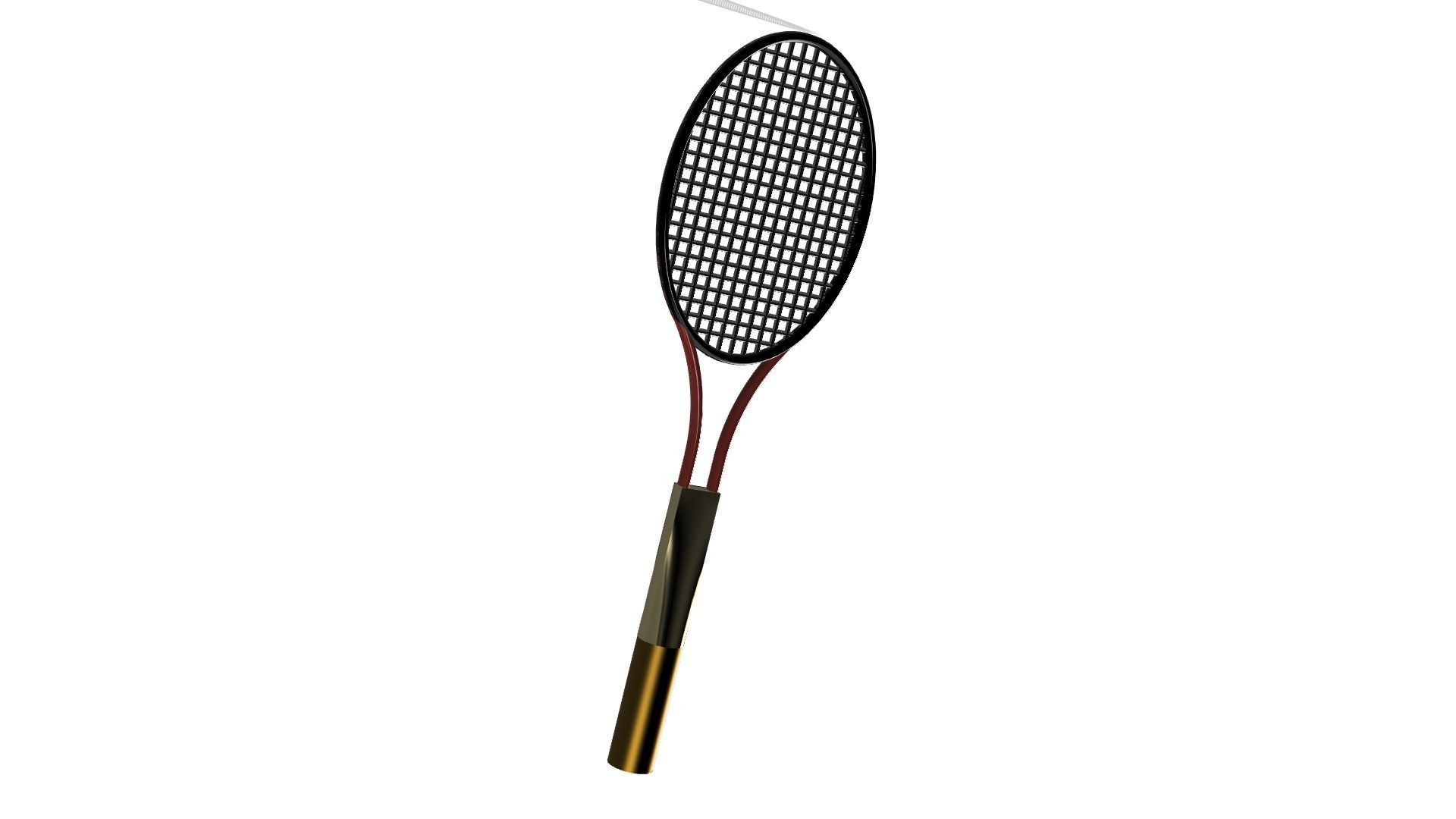 3D model Tennis Bat VR / AR / low-poly | CGTrader