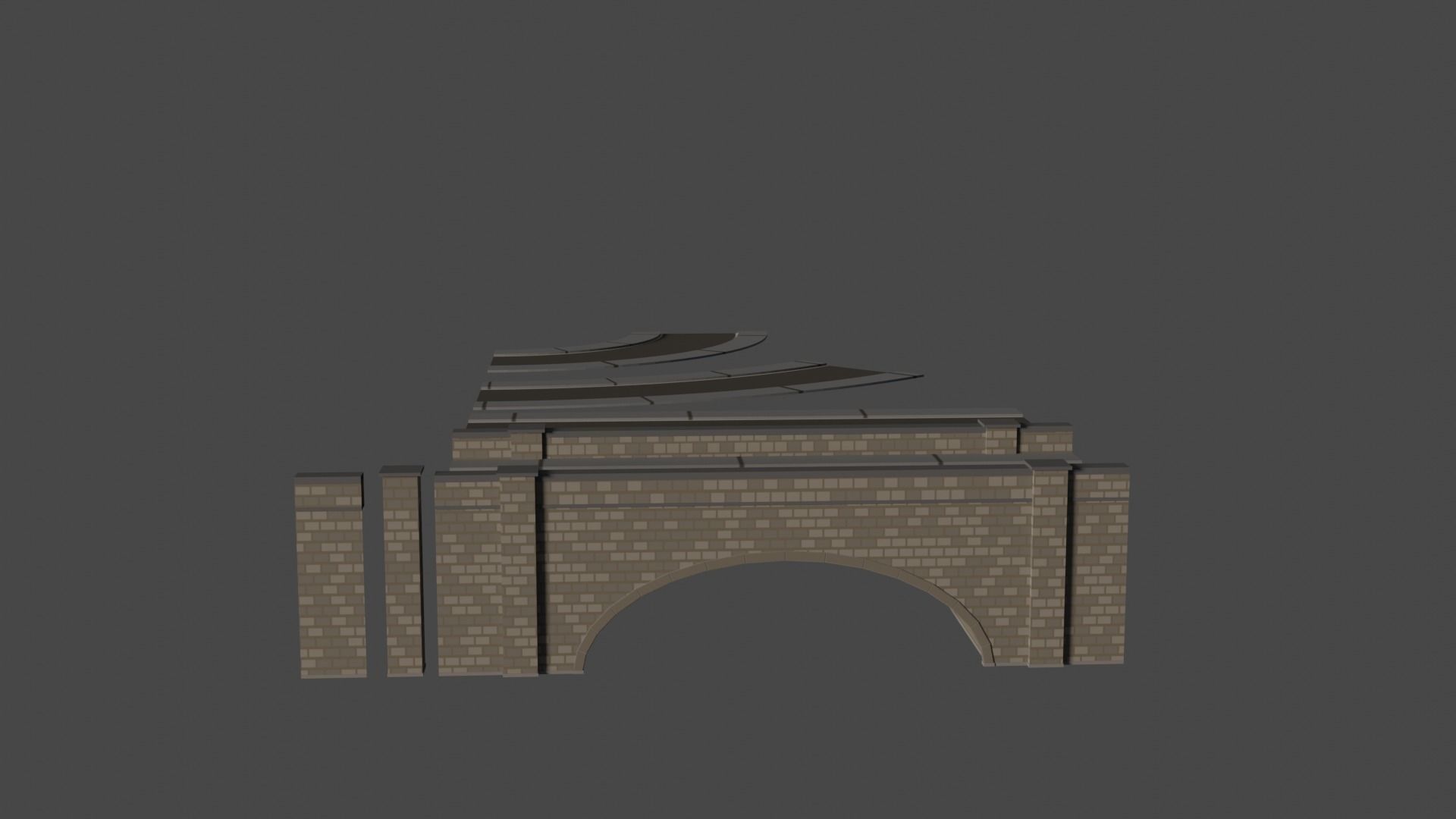 Low Poly Bridges PBR - Unreal free VR / AR / low-poly 3D model | CGTrader