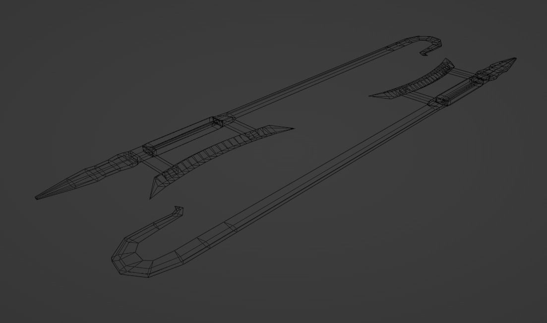 Chinese weapons asset pack free VR / AR / low-poly 3D model | CGTrader