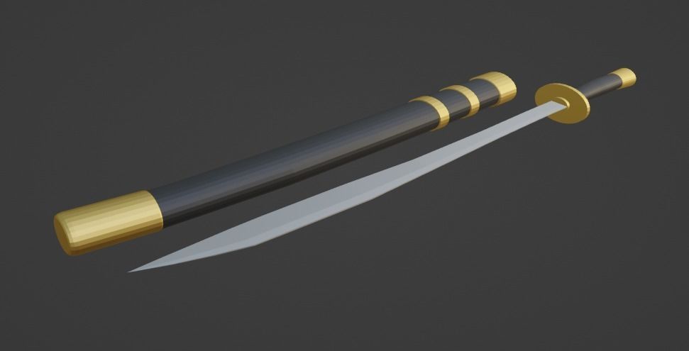 Chinese weapons asset pack free VR / AR / low-poly 3D model | CGTrader
