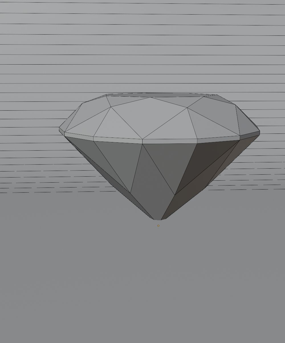 3D model Brilliant Diamond VR / AR / low-poly | CGTrader