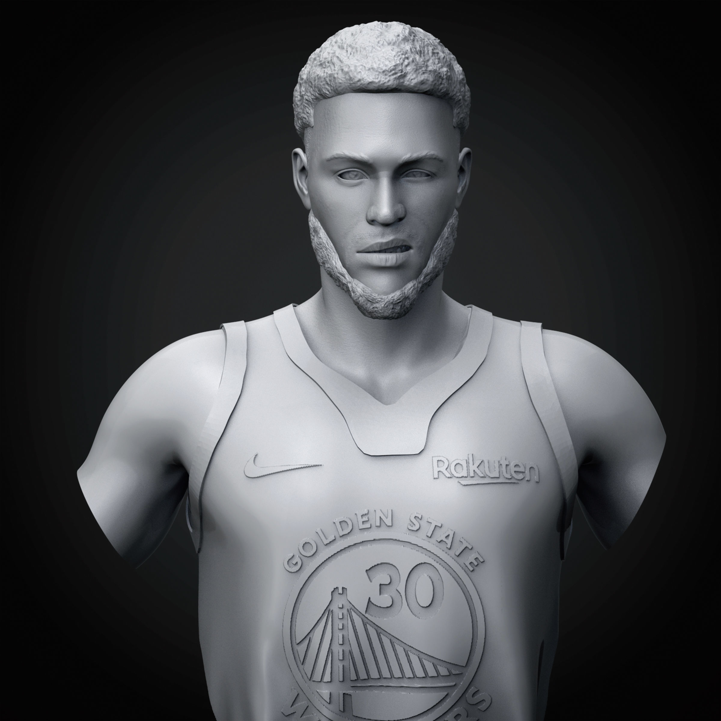 Steph Curry 3D Printable 4 3D model 3D printable | CGTrader