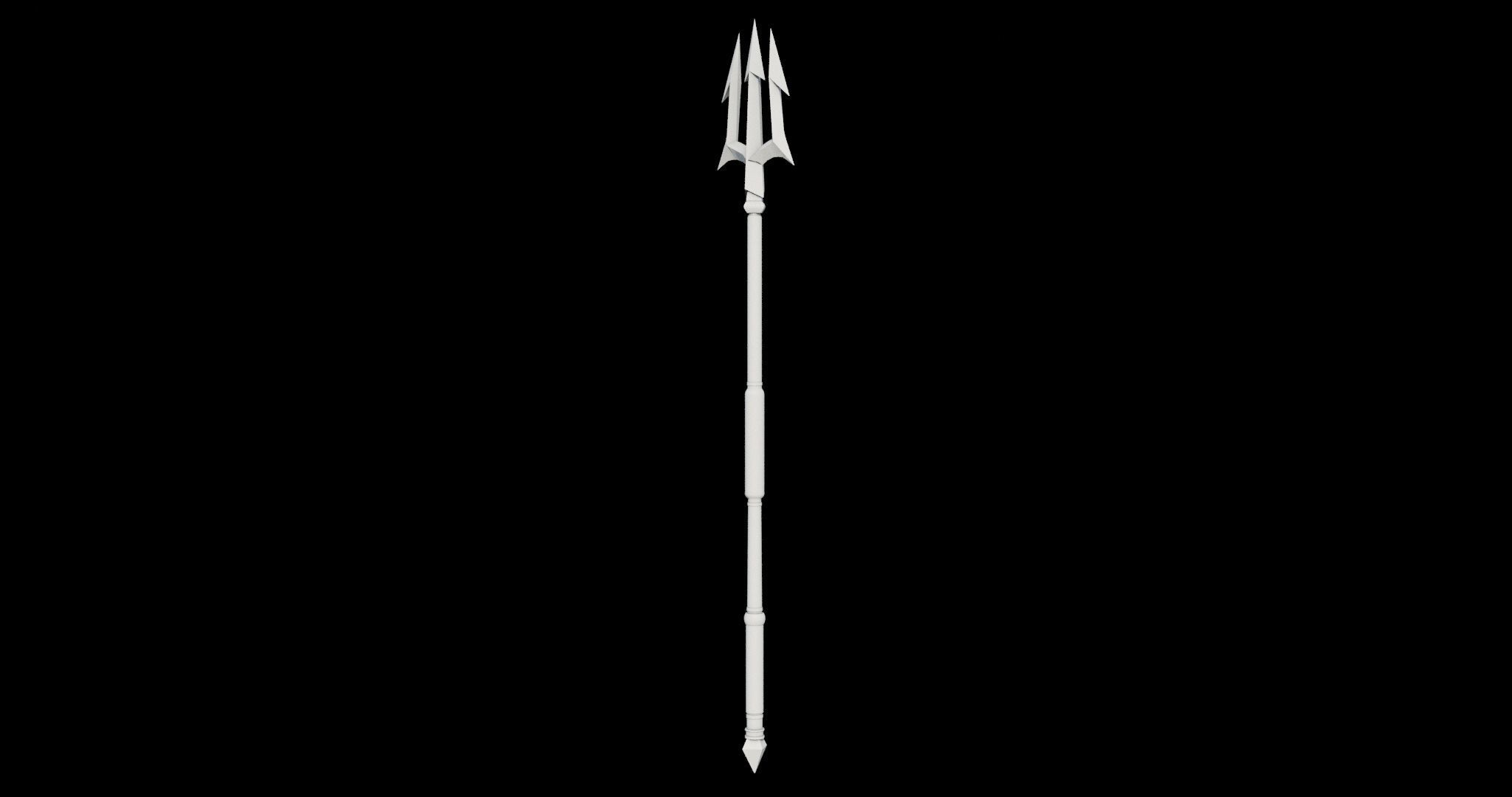 3D model Trident Collection GameReady With PBR Textures VR / AR / low ...