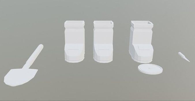 Survival Kit free 3D model | CGTrader