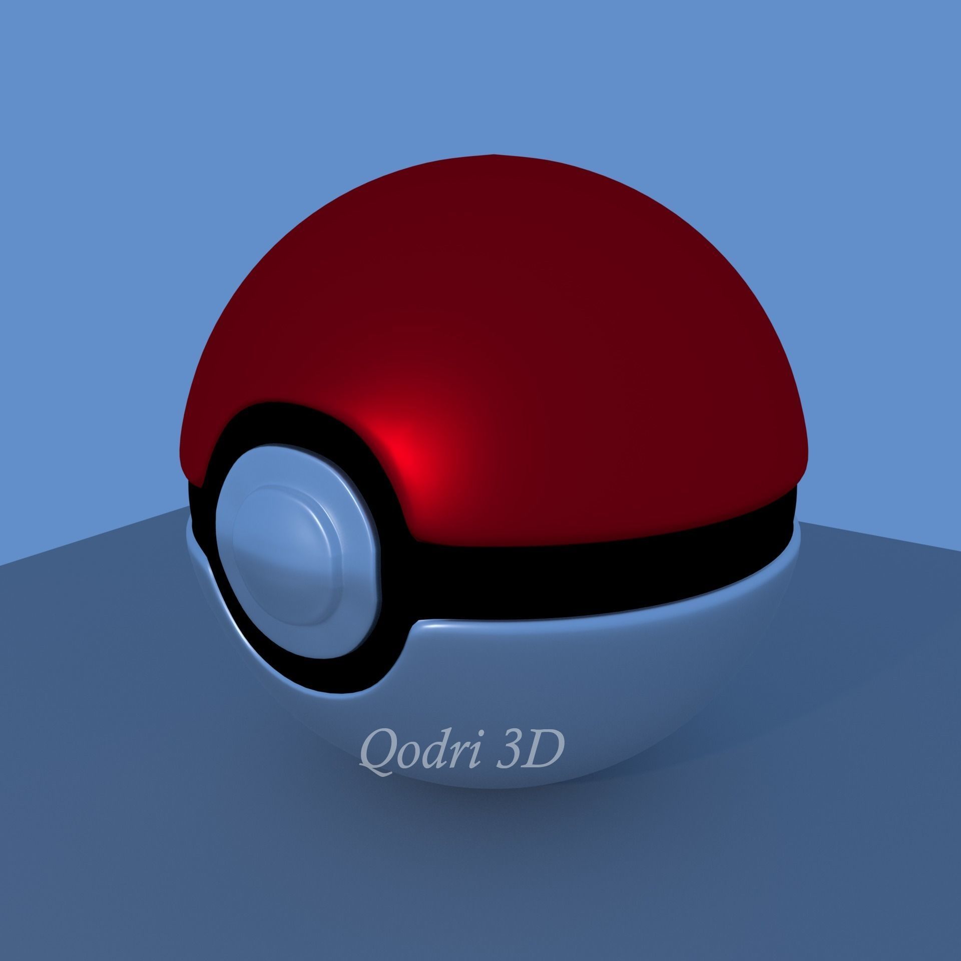 Pokeball Pokemon 3D Model free 3D model | CGTrader