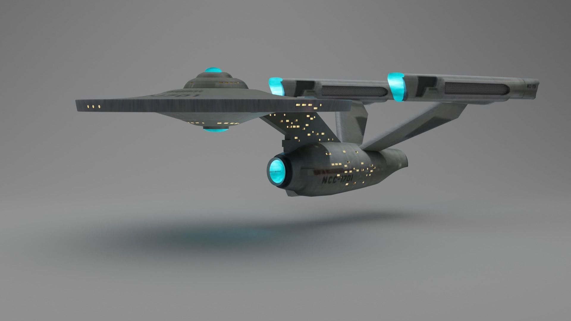 USS Enterprise - Star Trek Model 3D model | CGTrader