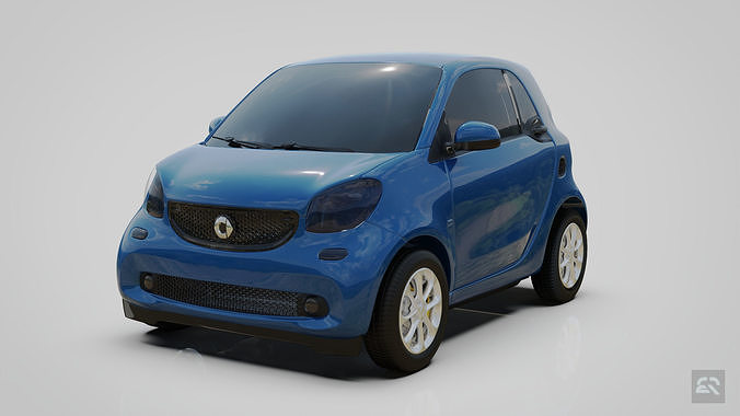 Smart Car 3D model | CGTrader