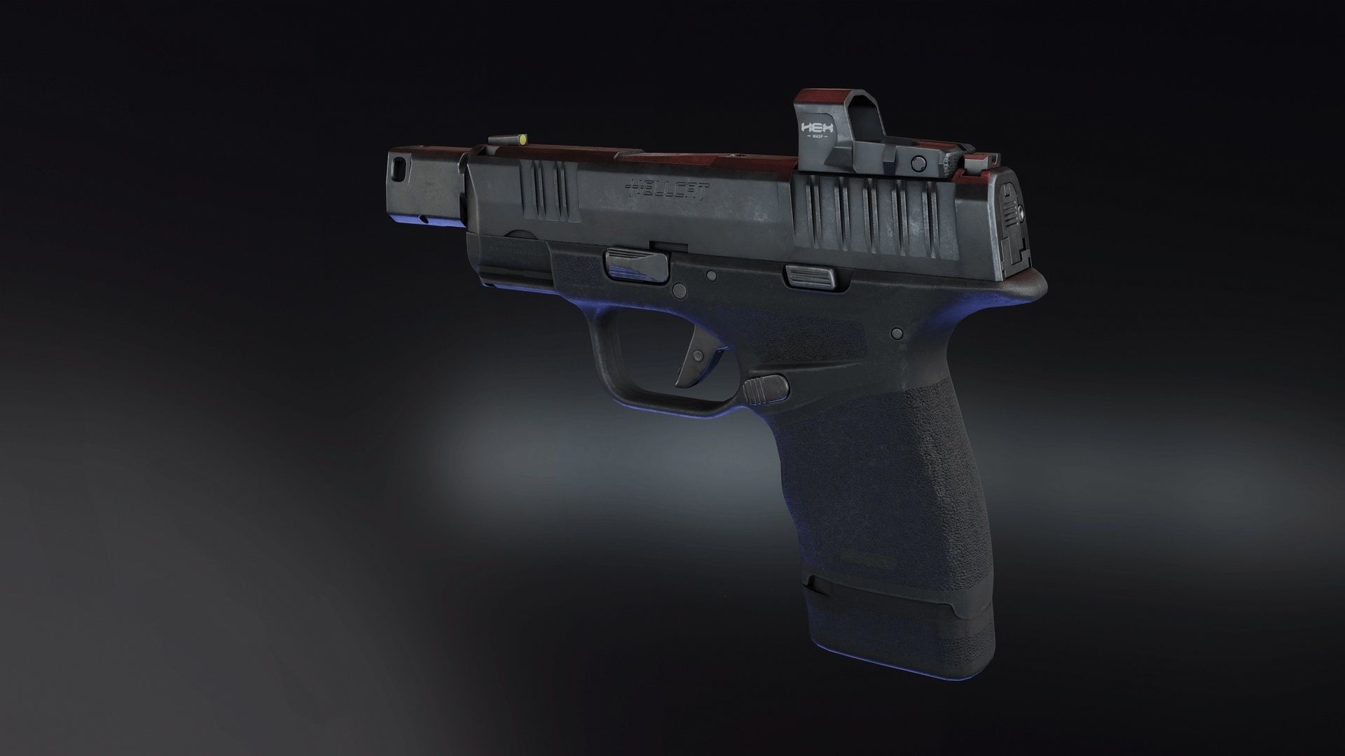 3D model Springfield Hellcat RDP VR / AR / low-poly | CGTrader