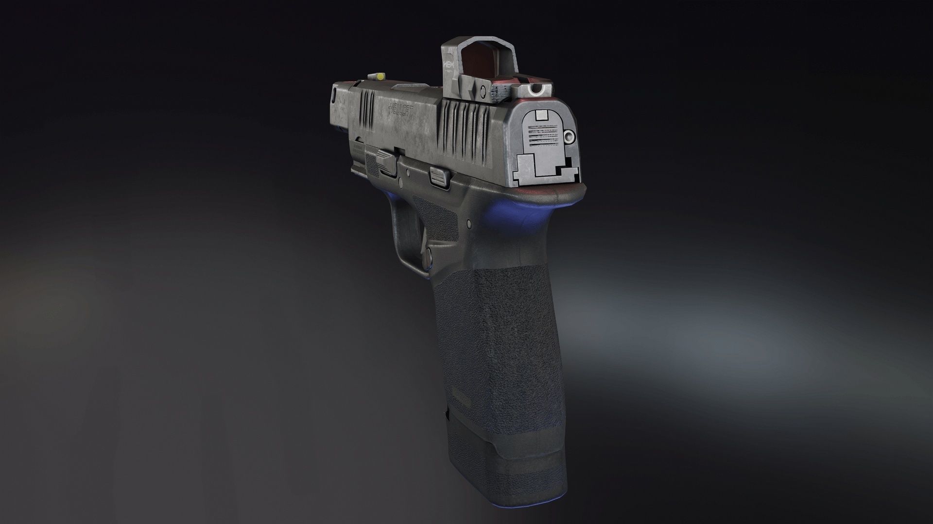 3D model Springfield Hellcat RDP VR / AR / low-poly | CGTrader