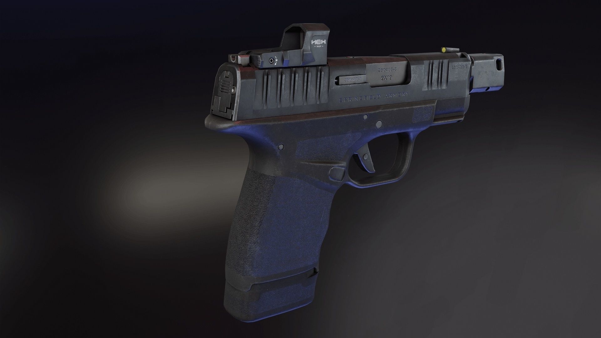 3D model Springfield Hellcat RDP VR / AR / low-poly | CGTrader