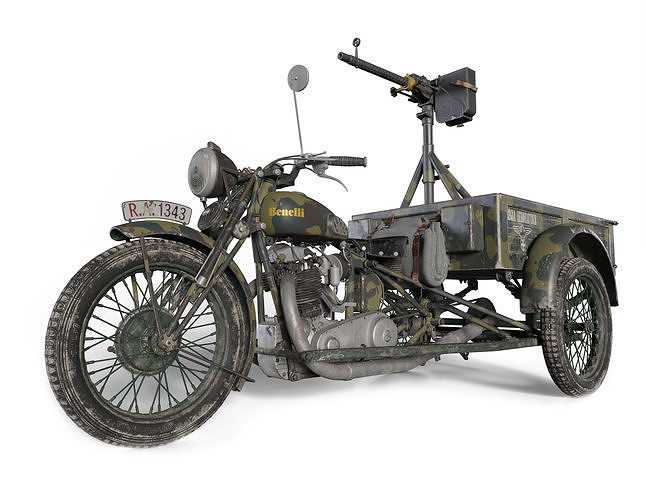 3D model Benelli M36 Motorcycle VR / AR / low-poly | CGTrader