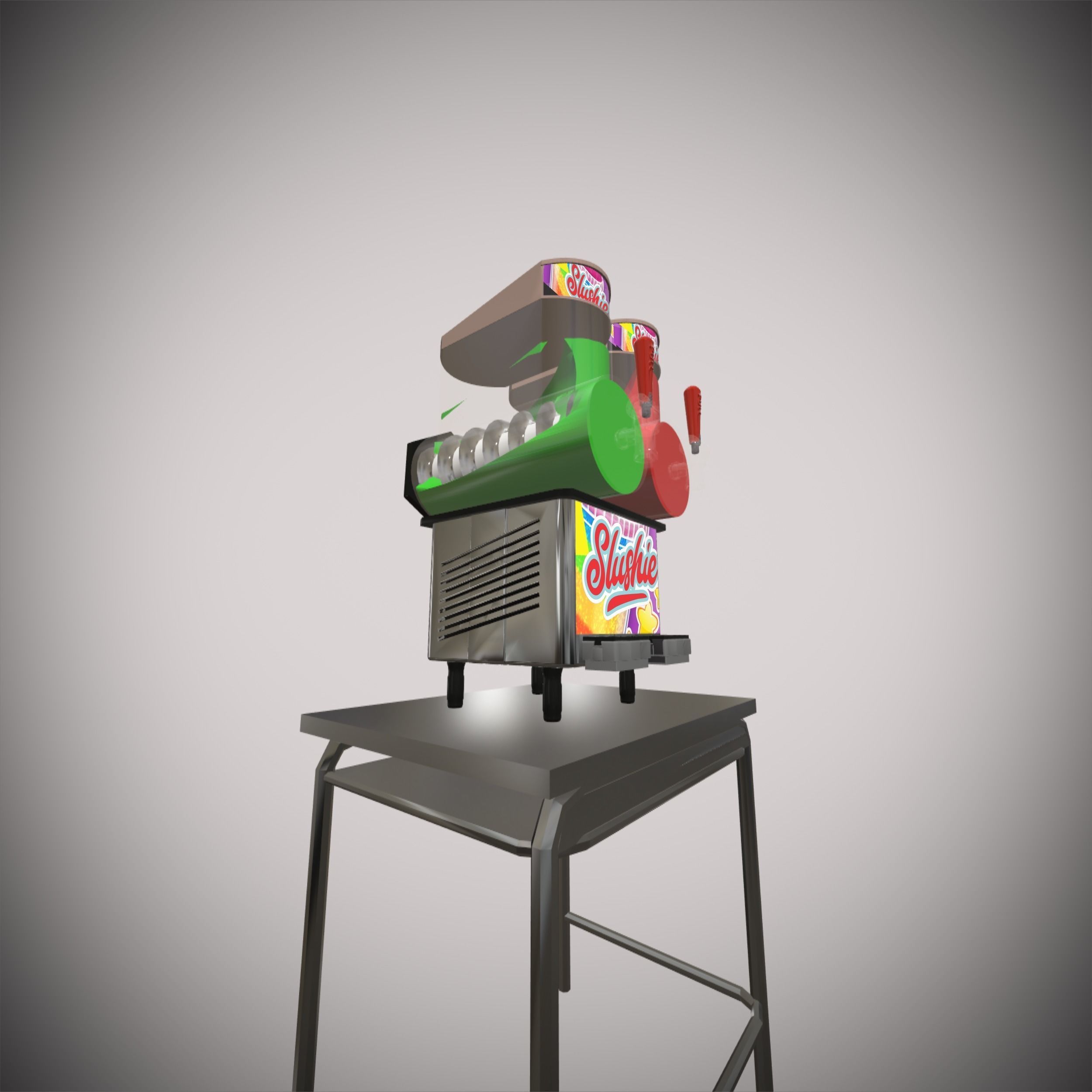 Slush Machine 3D model 3D model | CGTrader
