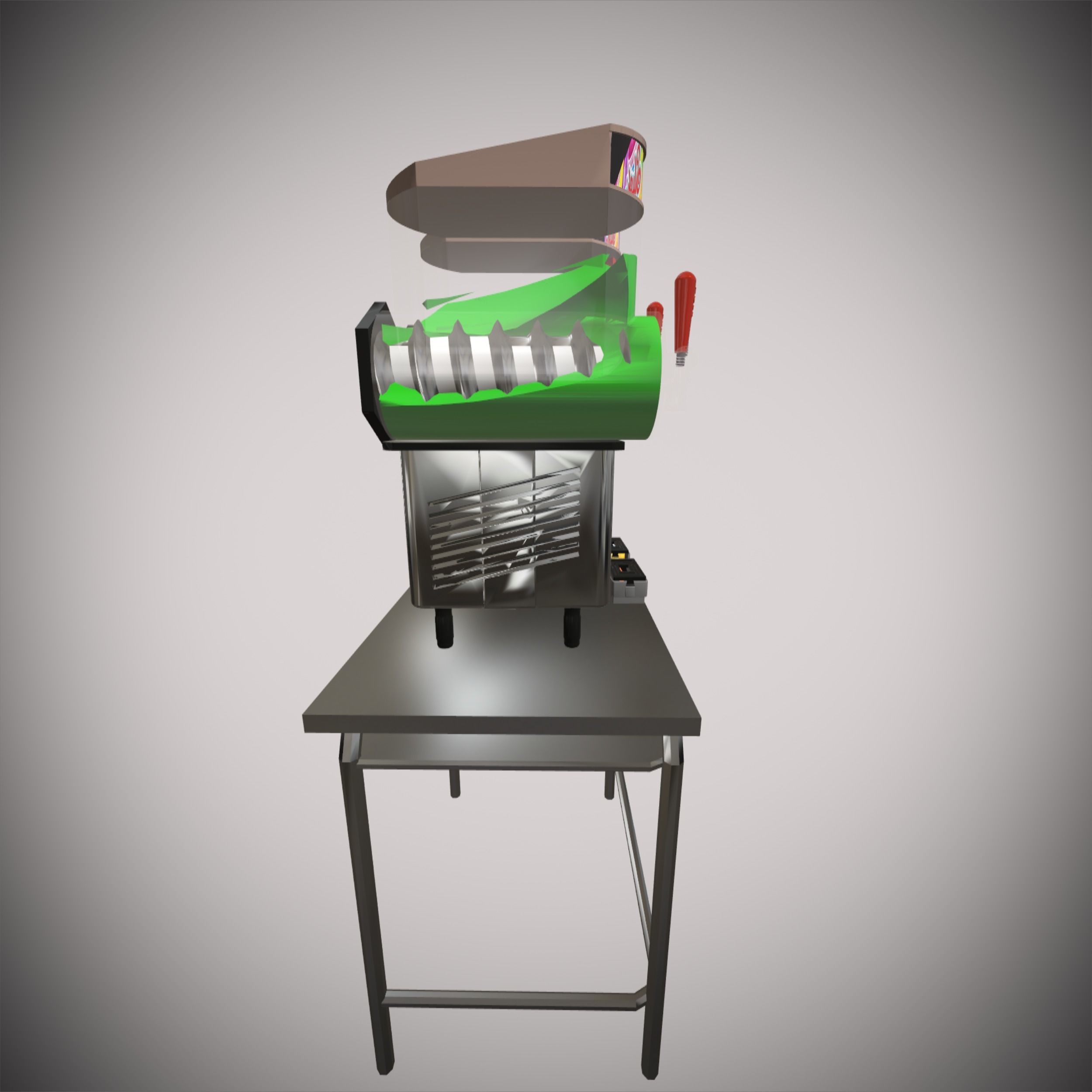 Slush Machine 3D model 3D model | CGTrader
