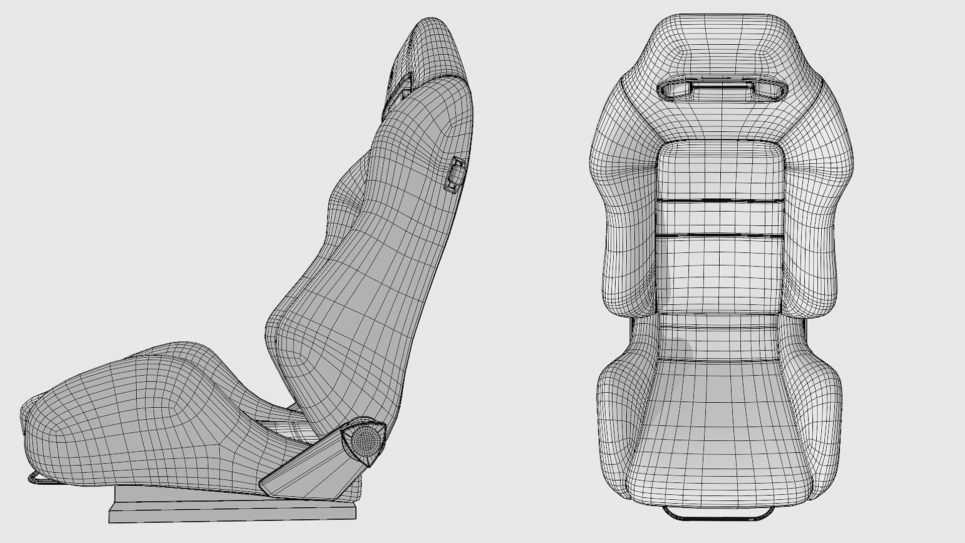 3D model RECARO SR3 game-ready VR / AR / low-poly | CGTrader