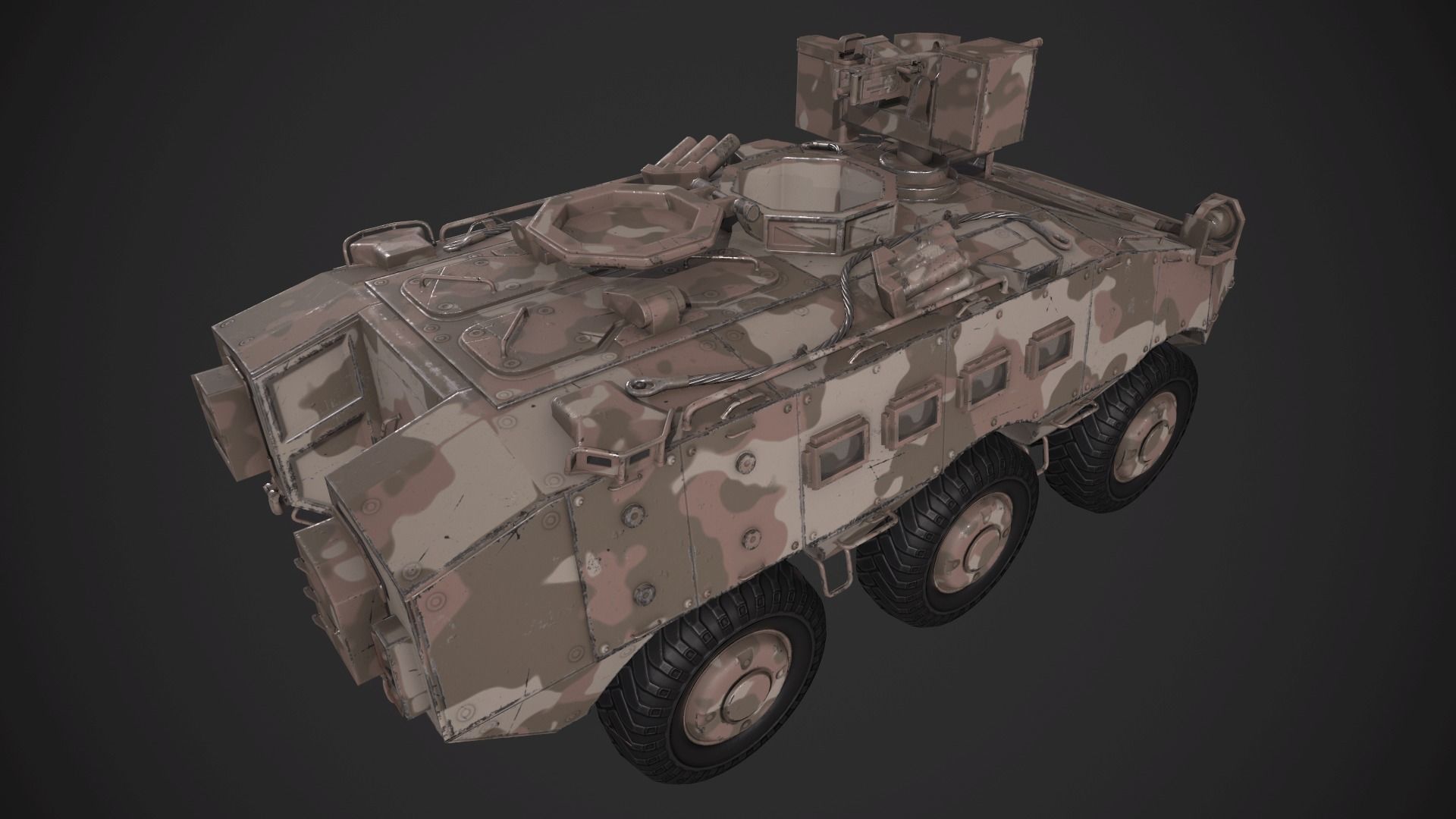 3D model Generic APC - IFV VR / AR / low-poly | CGTrader