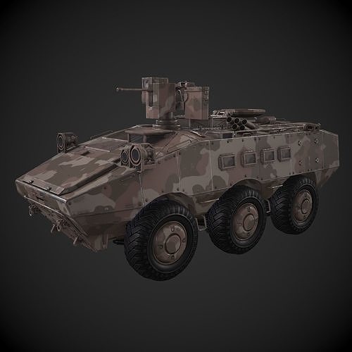 3D model Generic APC - IFV VR / AR / low-poly | CGTrader