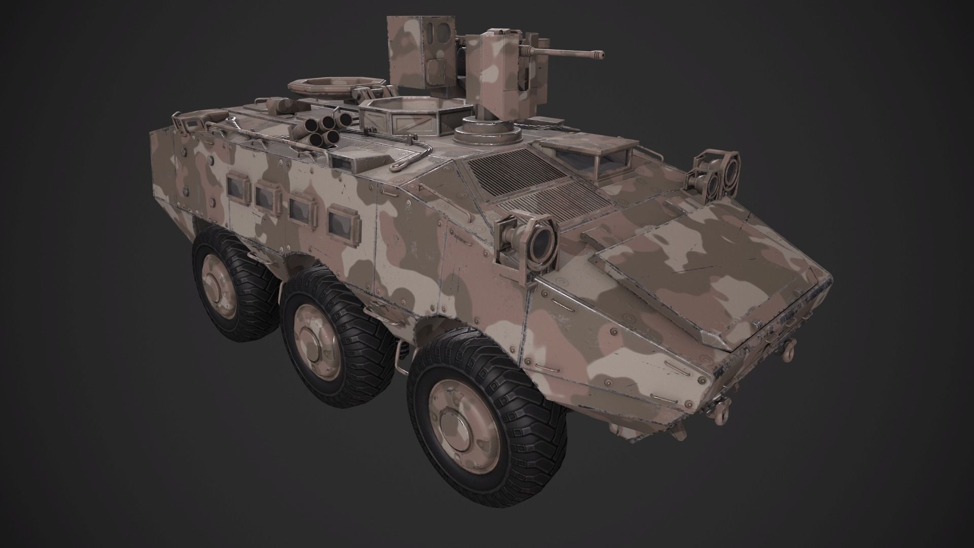 3D model Generic APC - IFV VR / AR / low-poly | CGTrader