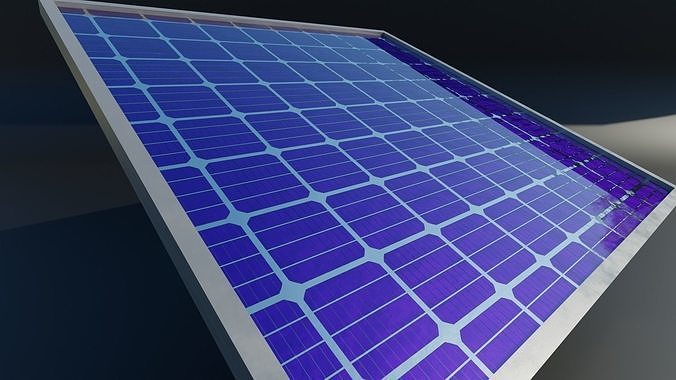 Solar panel free 3D model | CGTrader
