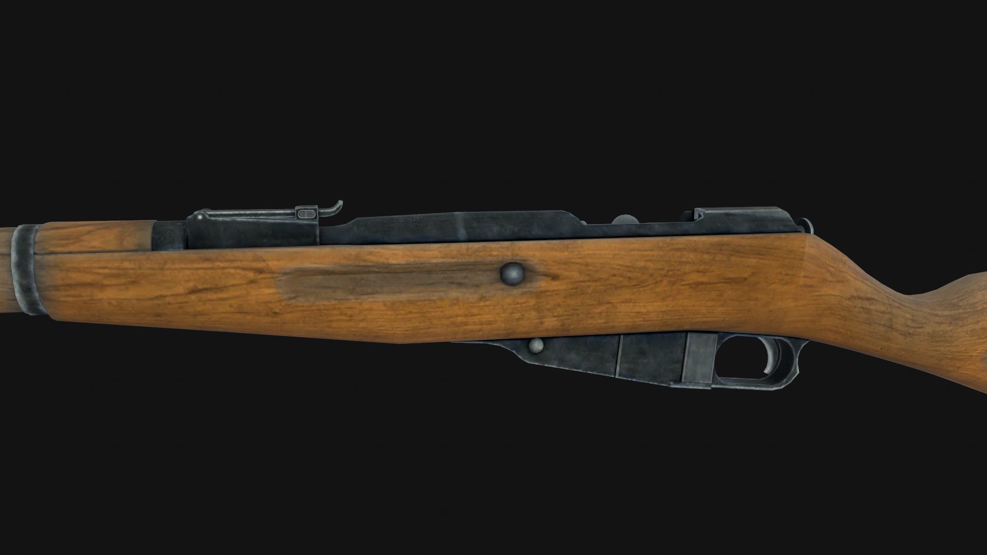 3D model Mosin rifle VR / AR / low-poly | CGTrader