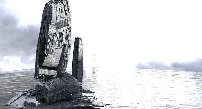 Halo Forerunner Structure 3D model | CGTrader