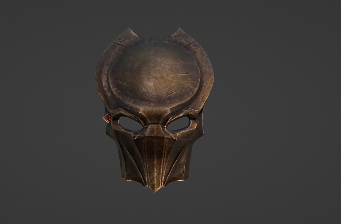 Predator Falconer mask 3D model 3D printable | CGTrader