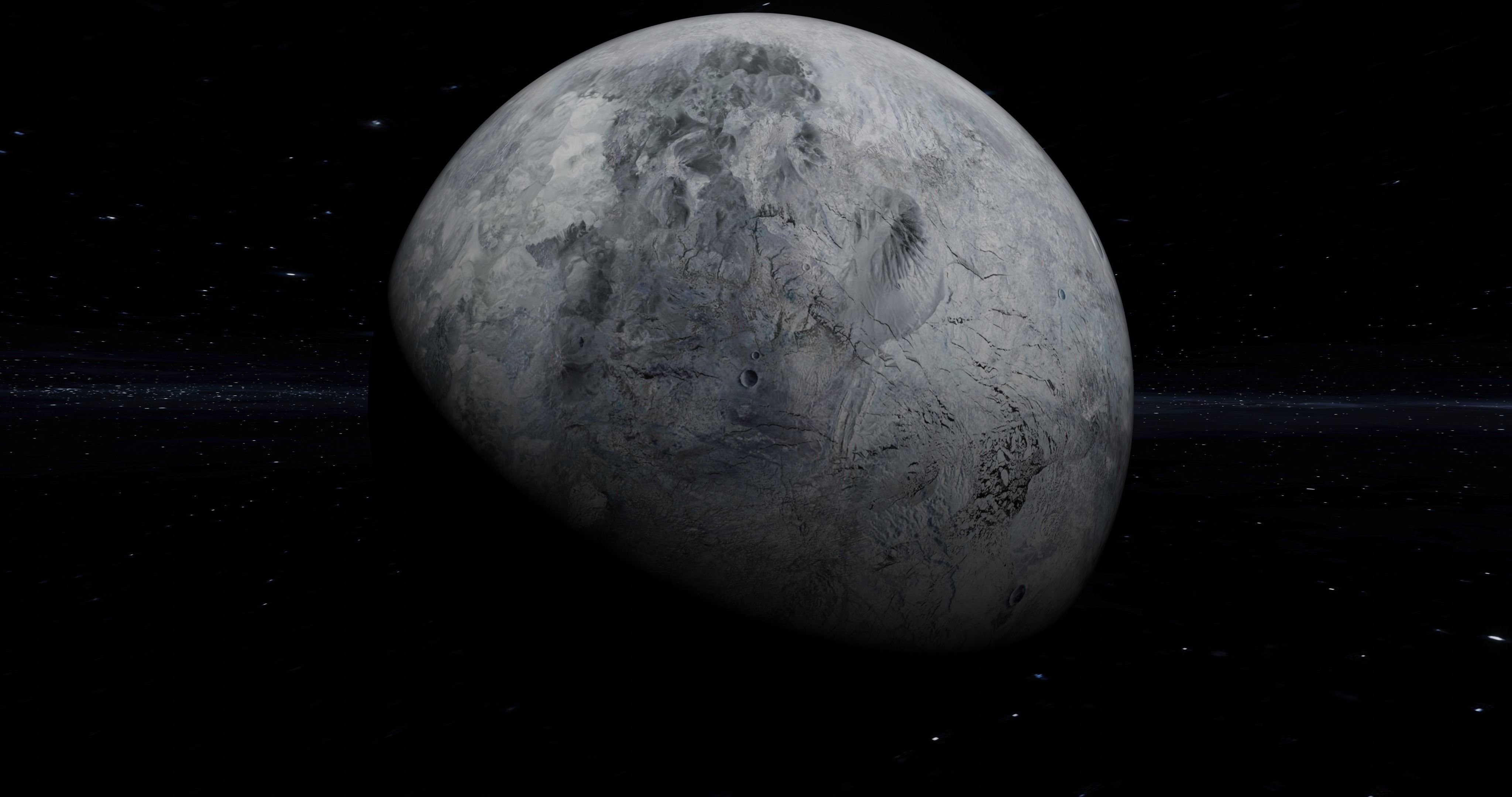 This is a Fictional planet ERIS 3D model animated | CGTrader