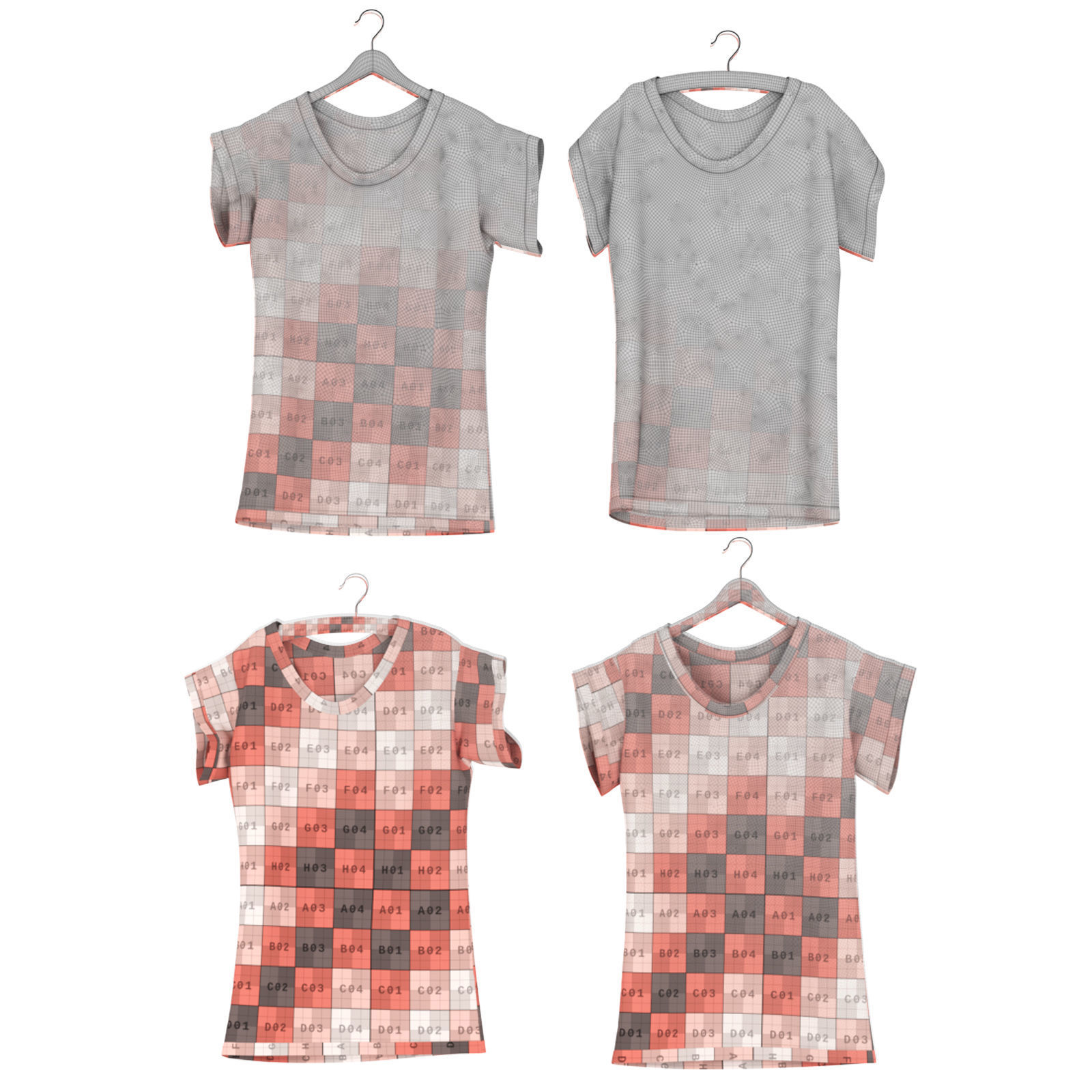 Cloth Set-01 3D model | CGTrader