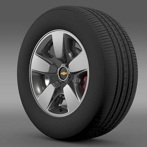 Chevrolet Suburban DE wheel 3D model | CGTrader