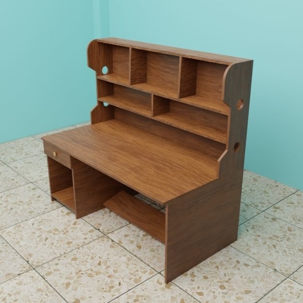 modern reading table 3D model | CGTrader