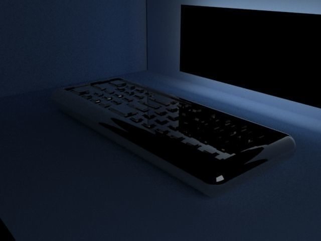 3D Remote Model computer keyboard free 3D model | CGTrader