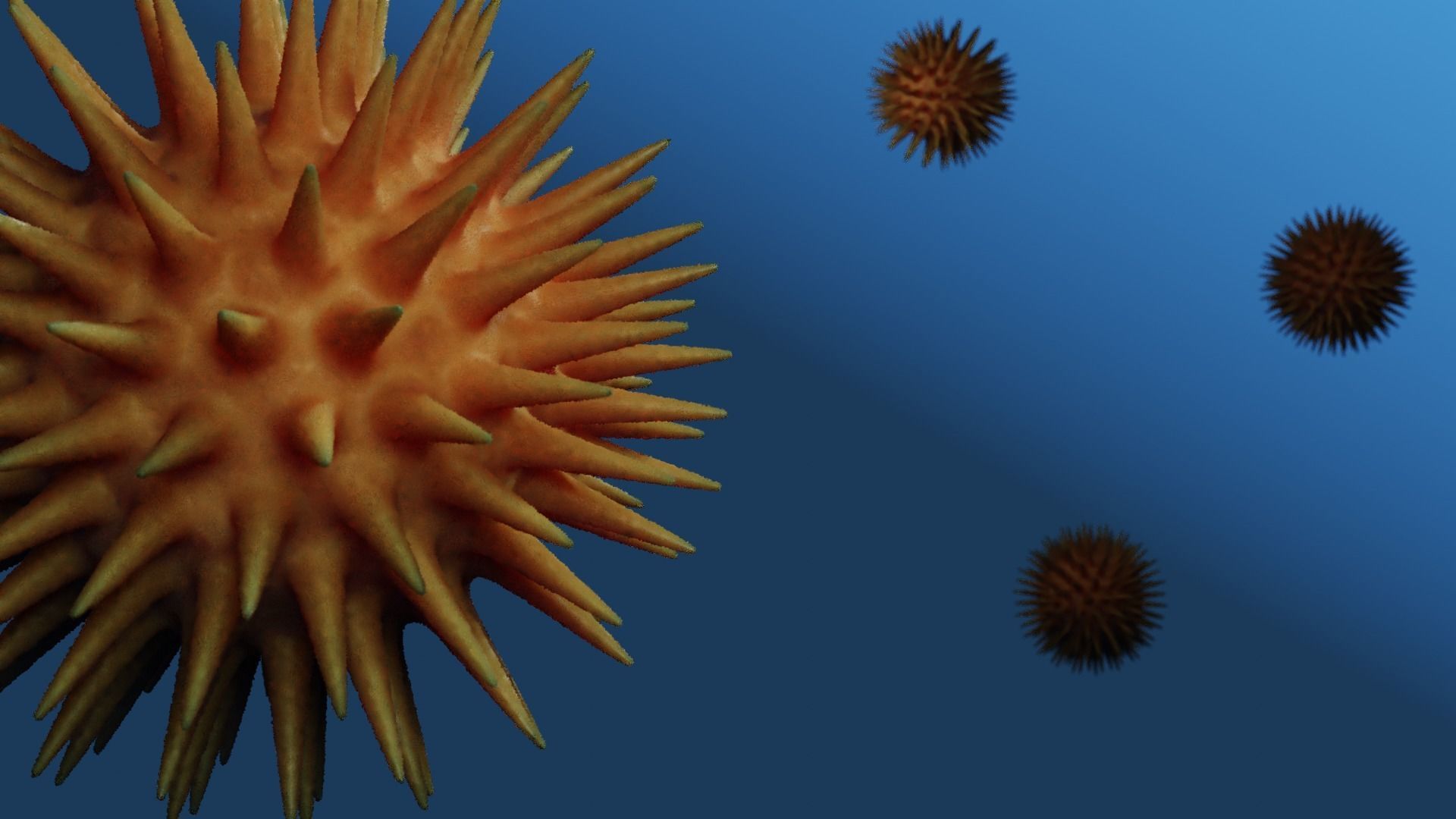 Virus Spore 3D model | CGTrader