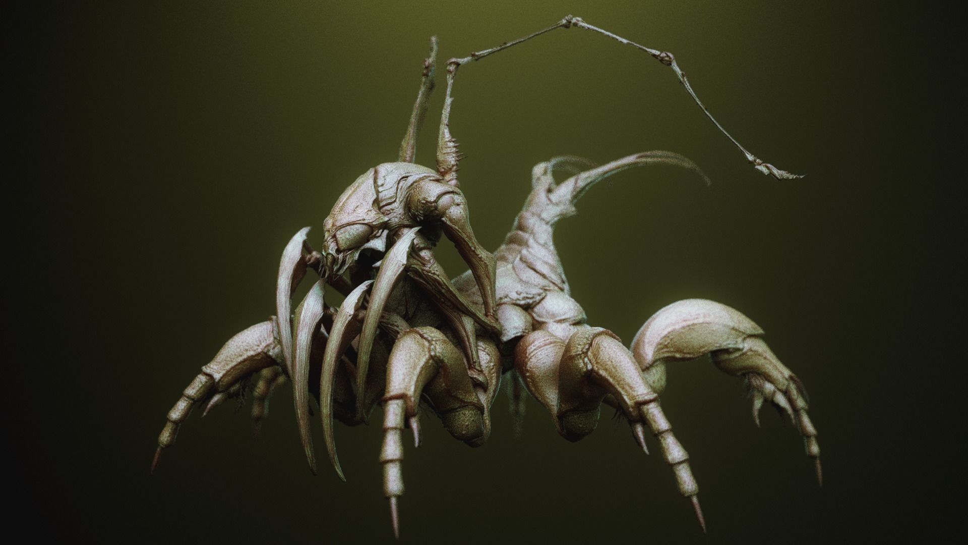 iNSEKt 150 monster parts 3D model | CGTrader
