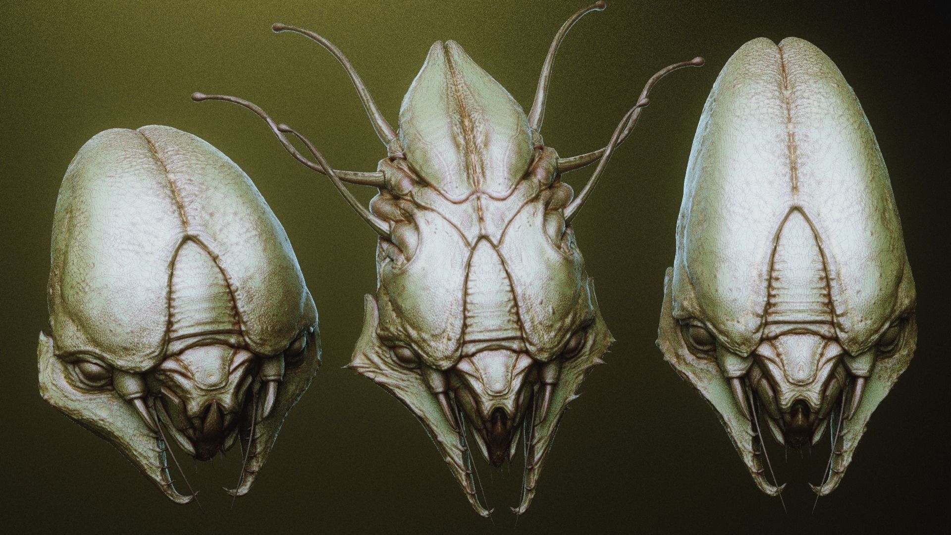 iNSEKt 150 monster parts 3D model | CGTrader