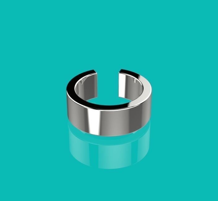 Ear Cuff Earrings 3D Print Model 3D model 3D printable | CGTrader