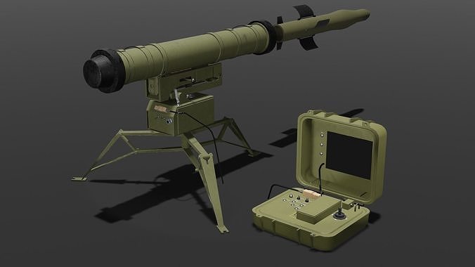 3D model Stugna-P ATGM VR / AR / low-poly | CGTrader