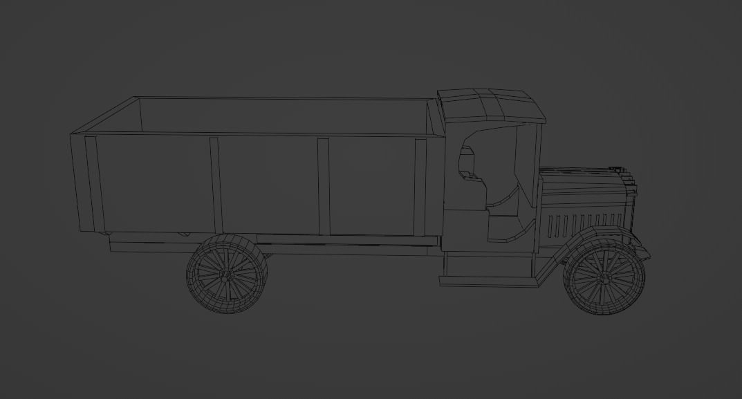 3D model Brockway K-2 Open Box VR / AR / low-poly | CGTrader