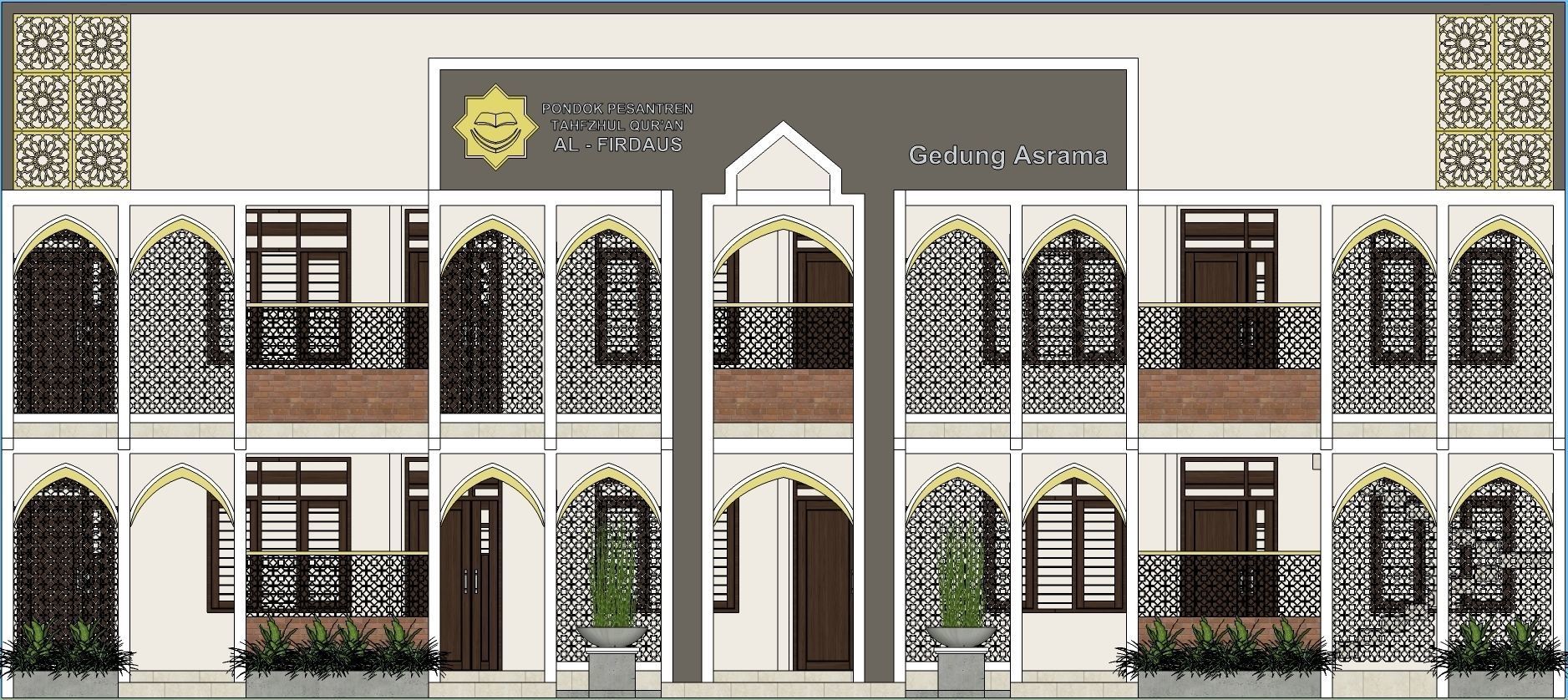 3D model dormitory building VR / AR / low-poly | CGTrader