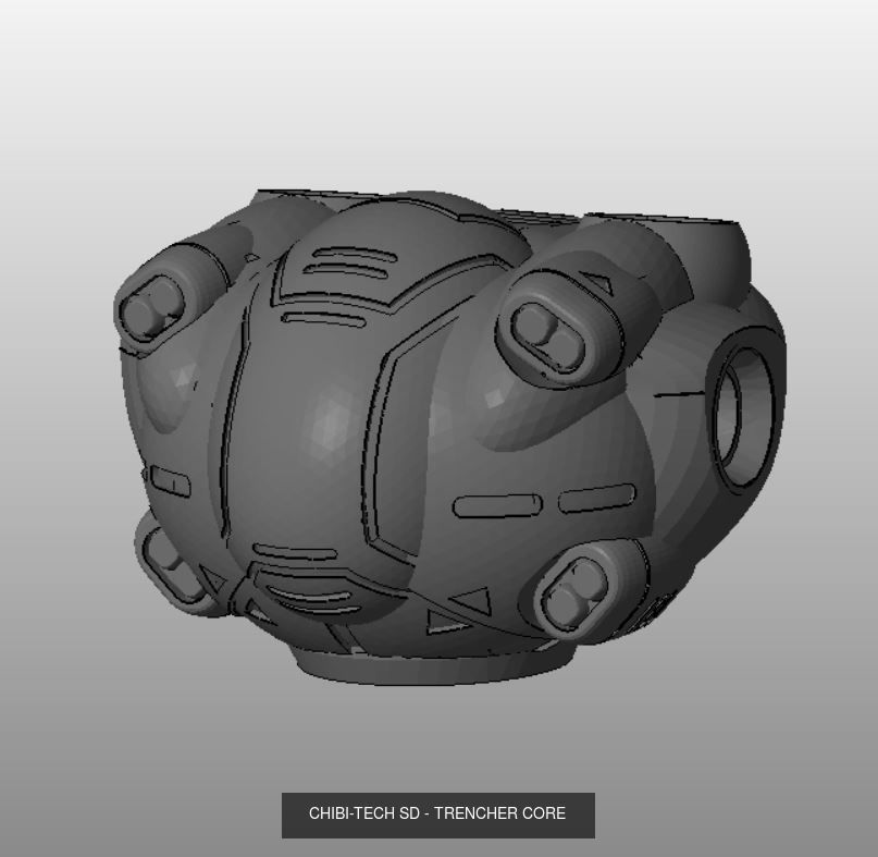 CHIBI TECH SD CORES 1 COLLECTION | CGTrader