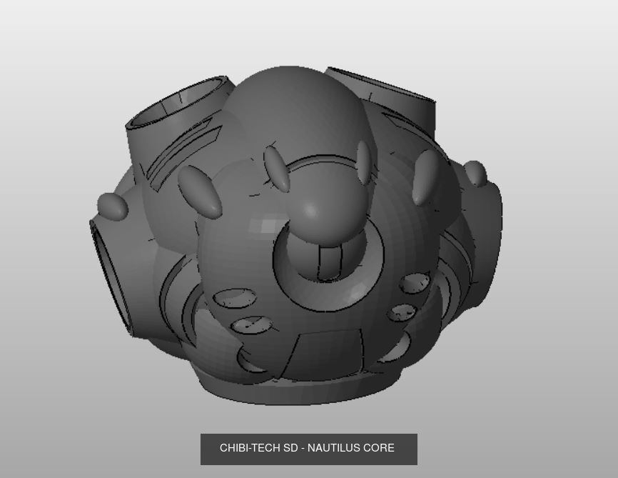 CHIBI TECH SD CORES 1 COLLECTION | CGTrader